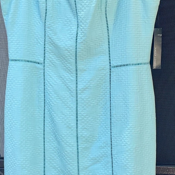 Maggy London | Dresses | Light Blue Maggie London Shift Dress | Poshmark